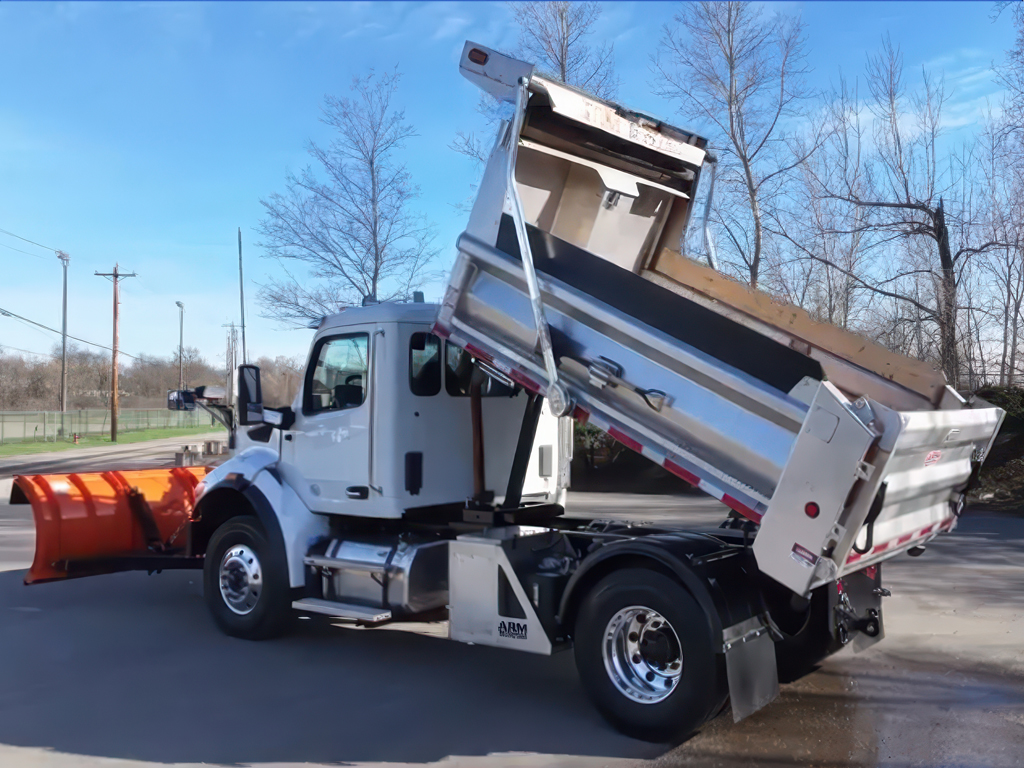 Peterbilt 548 Snow Plow Dump Truck - ARM - A TruckCorp LLC Company